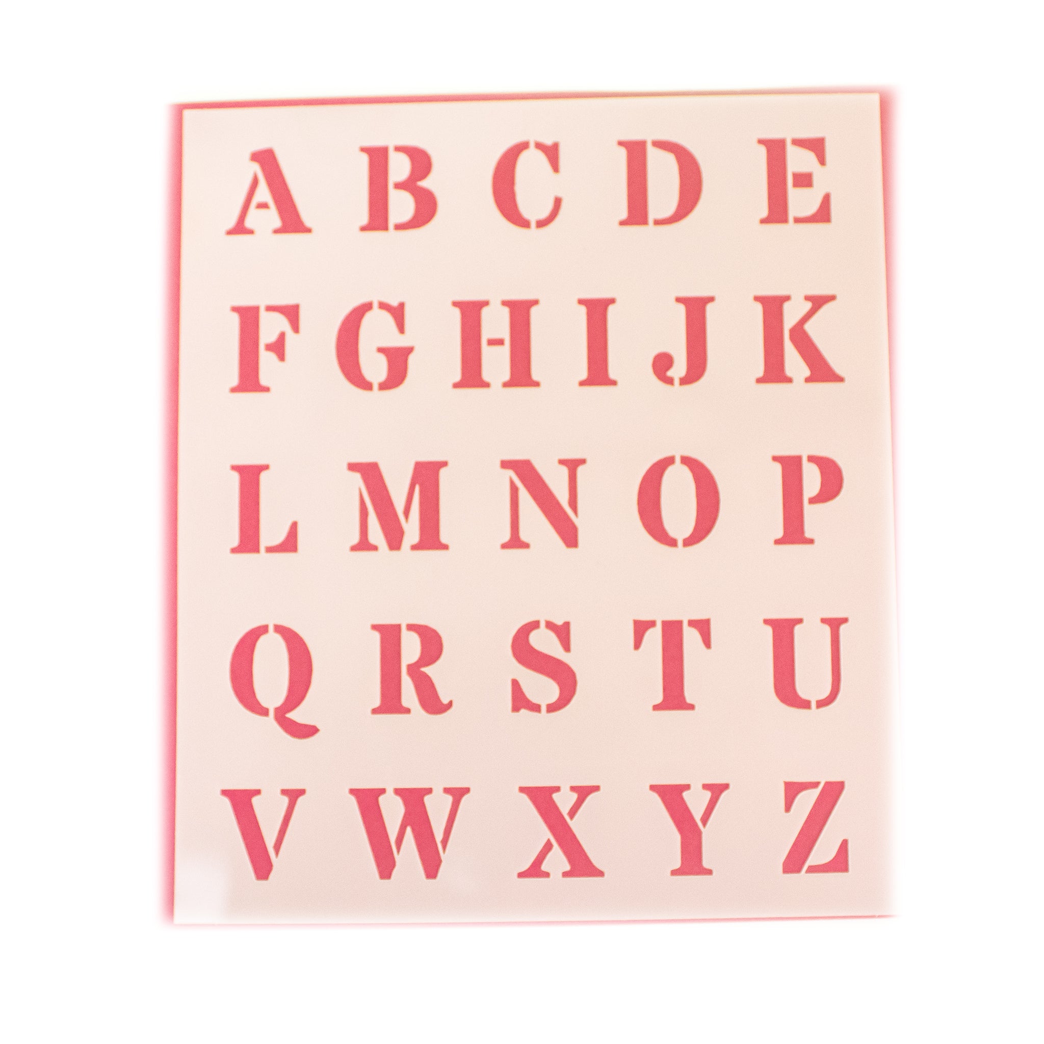 Stencil Alphabet Letters – JRM Designs, Inc.