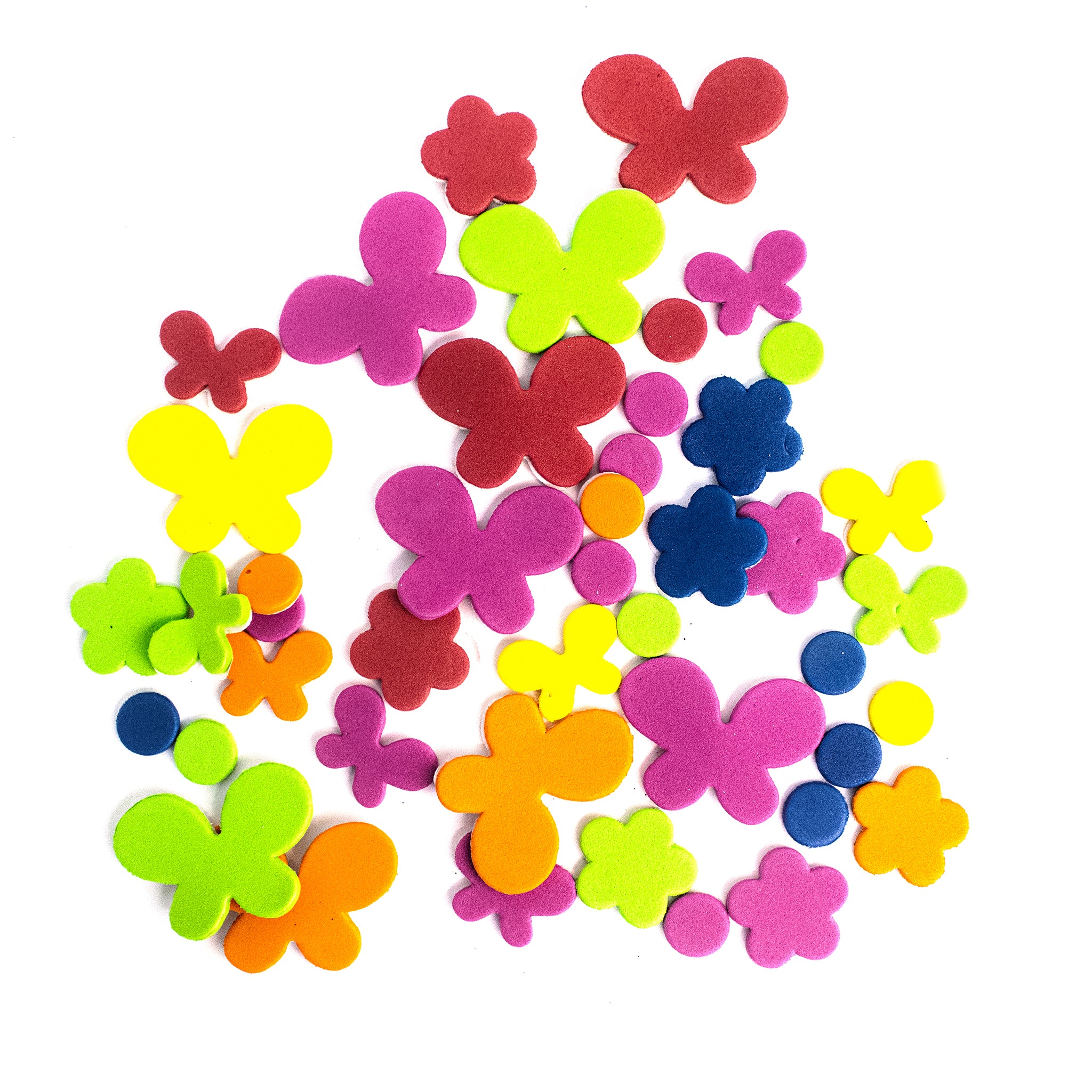 Eva Foam Shape Cut-Outs Stickers – JRM Designs, Inc.