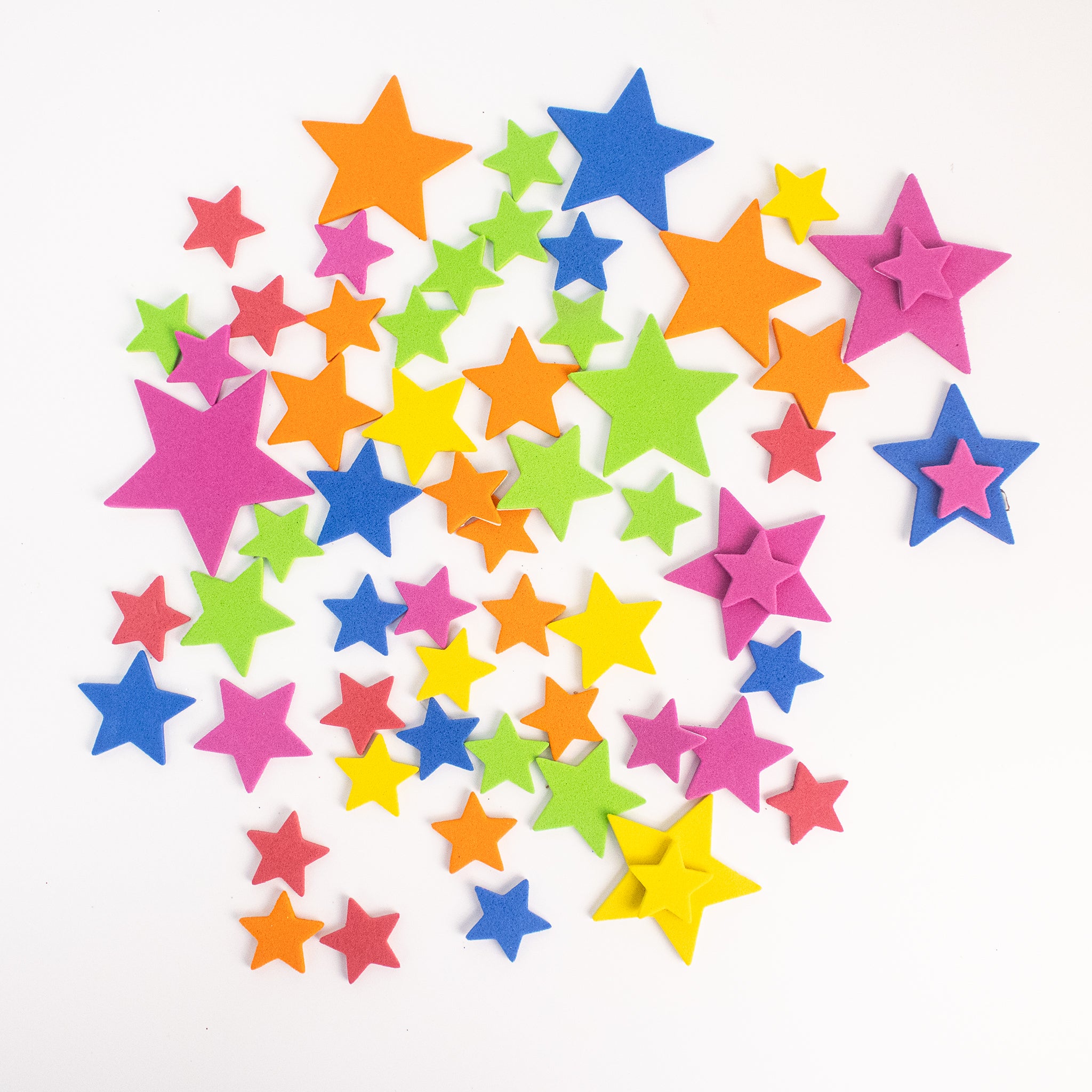 Eva Foam Shape Cut-Outs Stickers – JRM Designs, Inc.