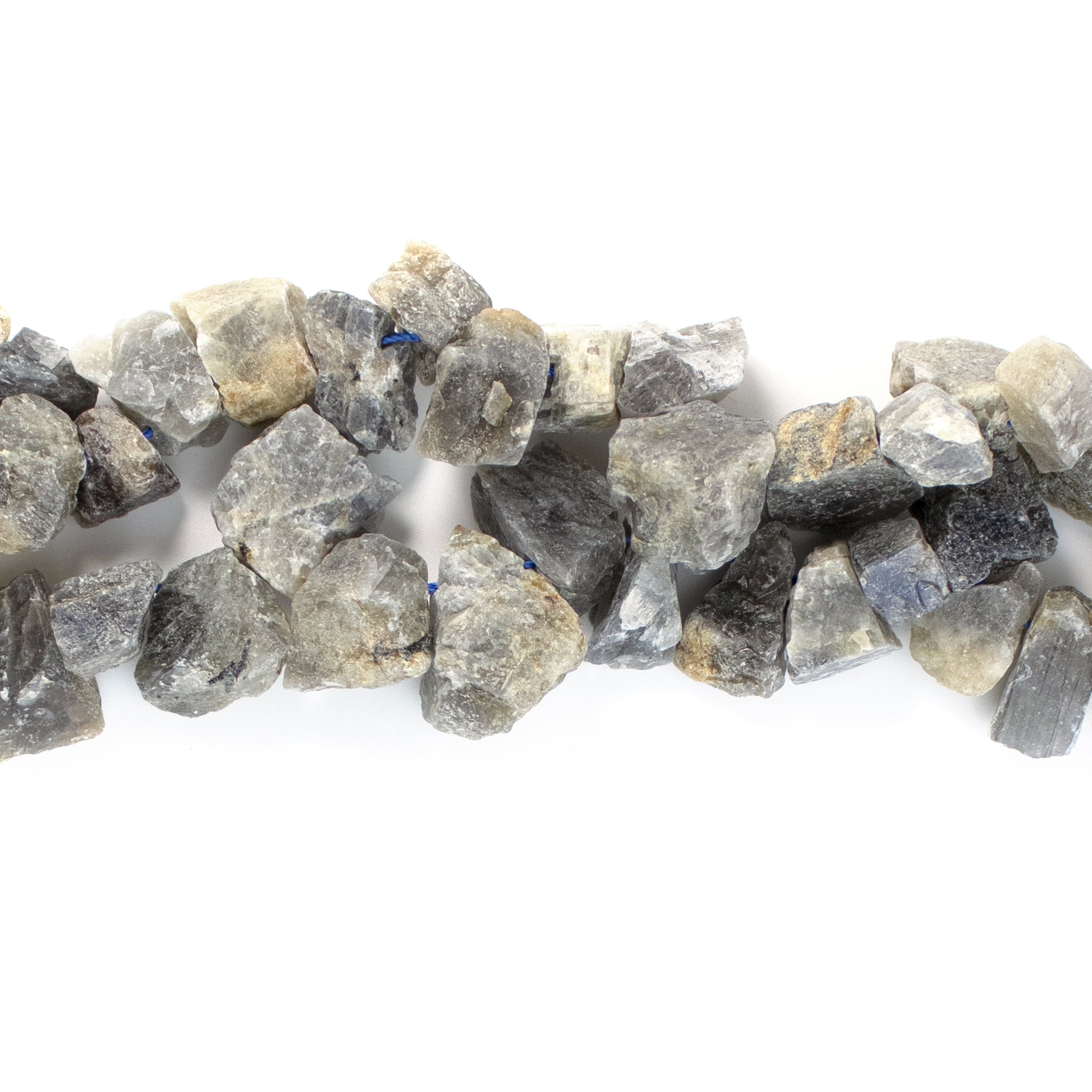Natural Stone Druzzy Strand (Deep Gray Blue) – JRM Designs, Inc.