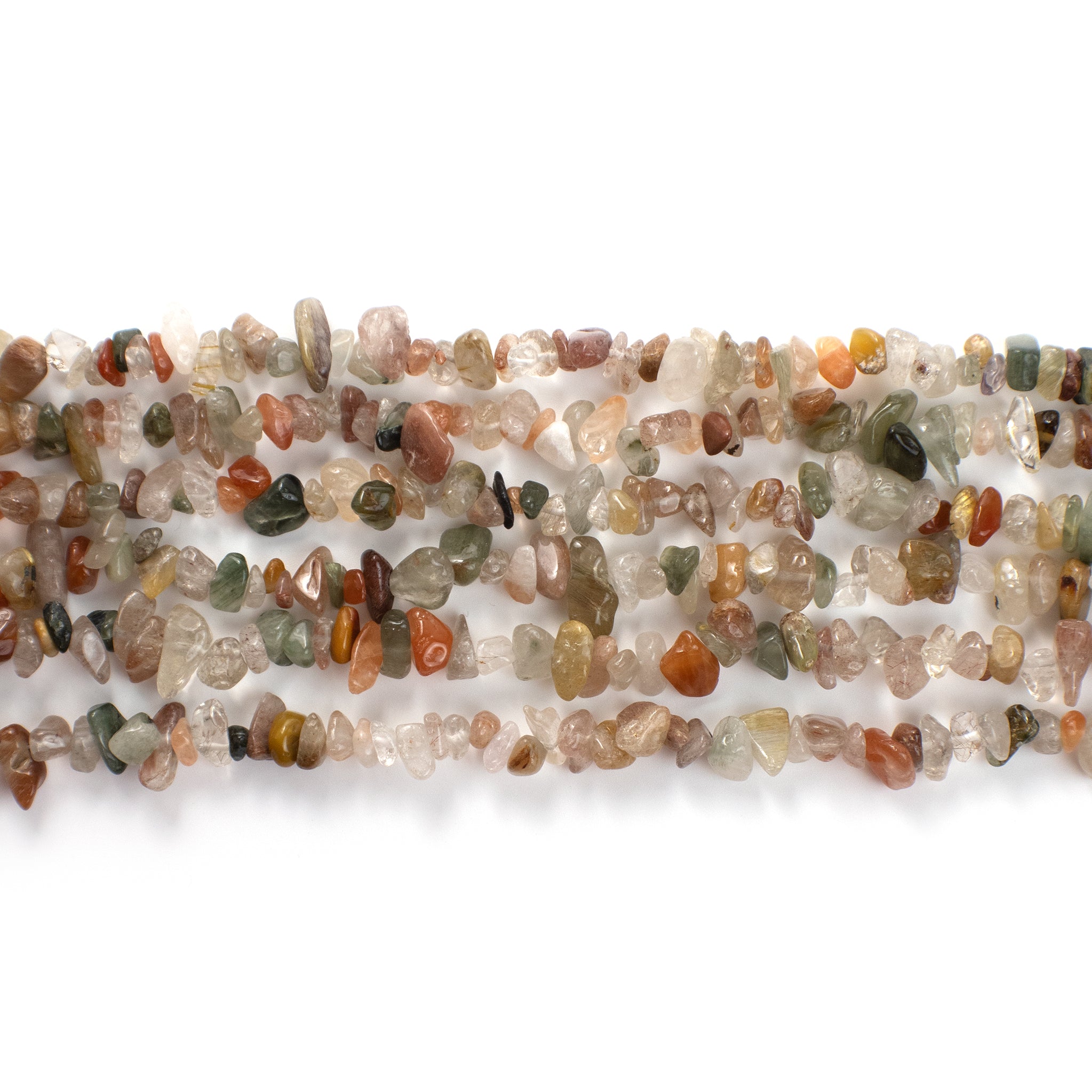 32 inch Chip Strand (Mix Rutilated Quartz) – JRM Designs, Inc.