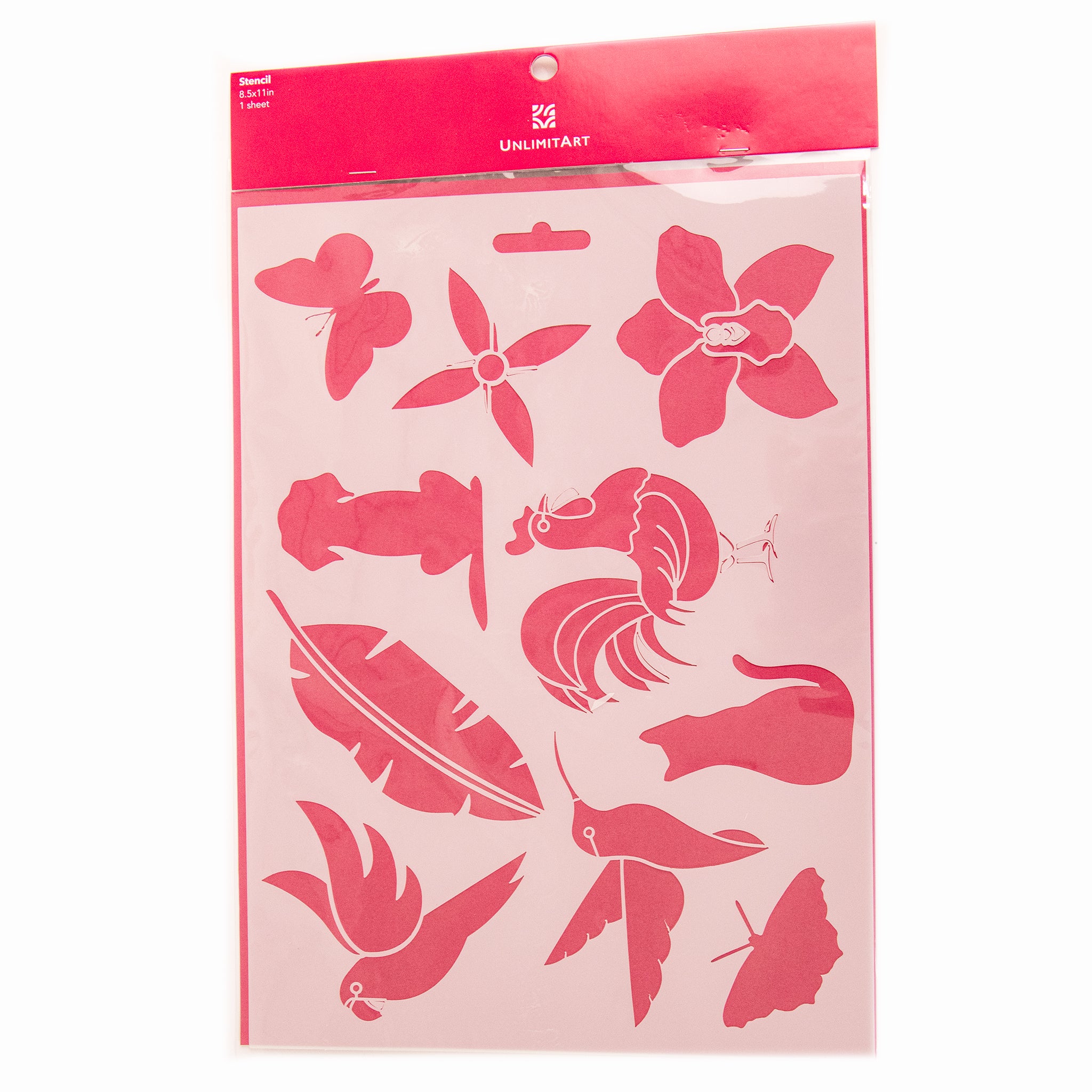 Stencil Puerto Rico Flora & Fauna – JRM Designs, Inc.