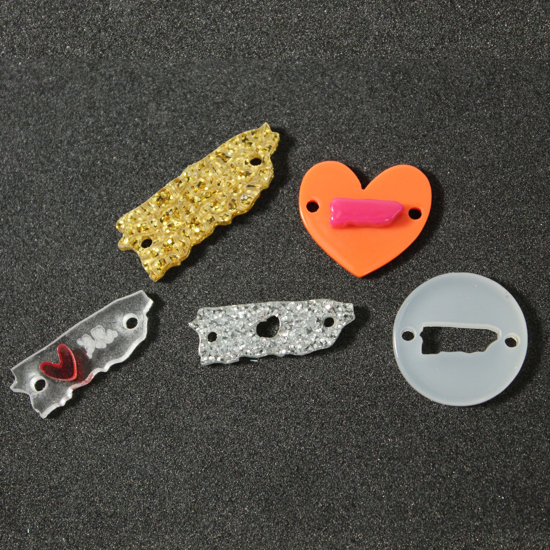 Acrylic Puerto Rico Map Shape Connectors (5 PCS) – JRM Designs, Inc.