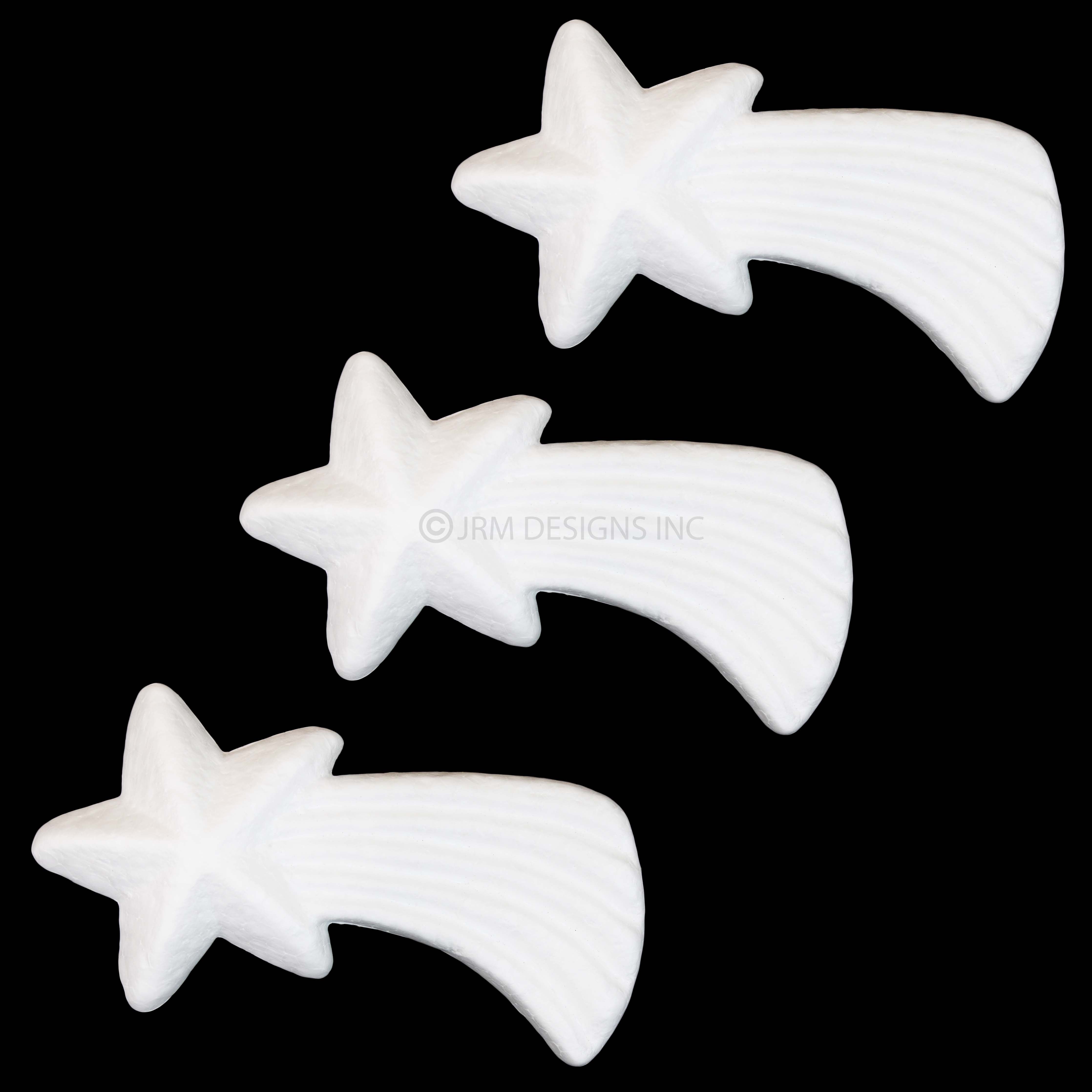 Polyfoam Shooting Star Shape (3 PCS) – JRM Designs, Inc.