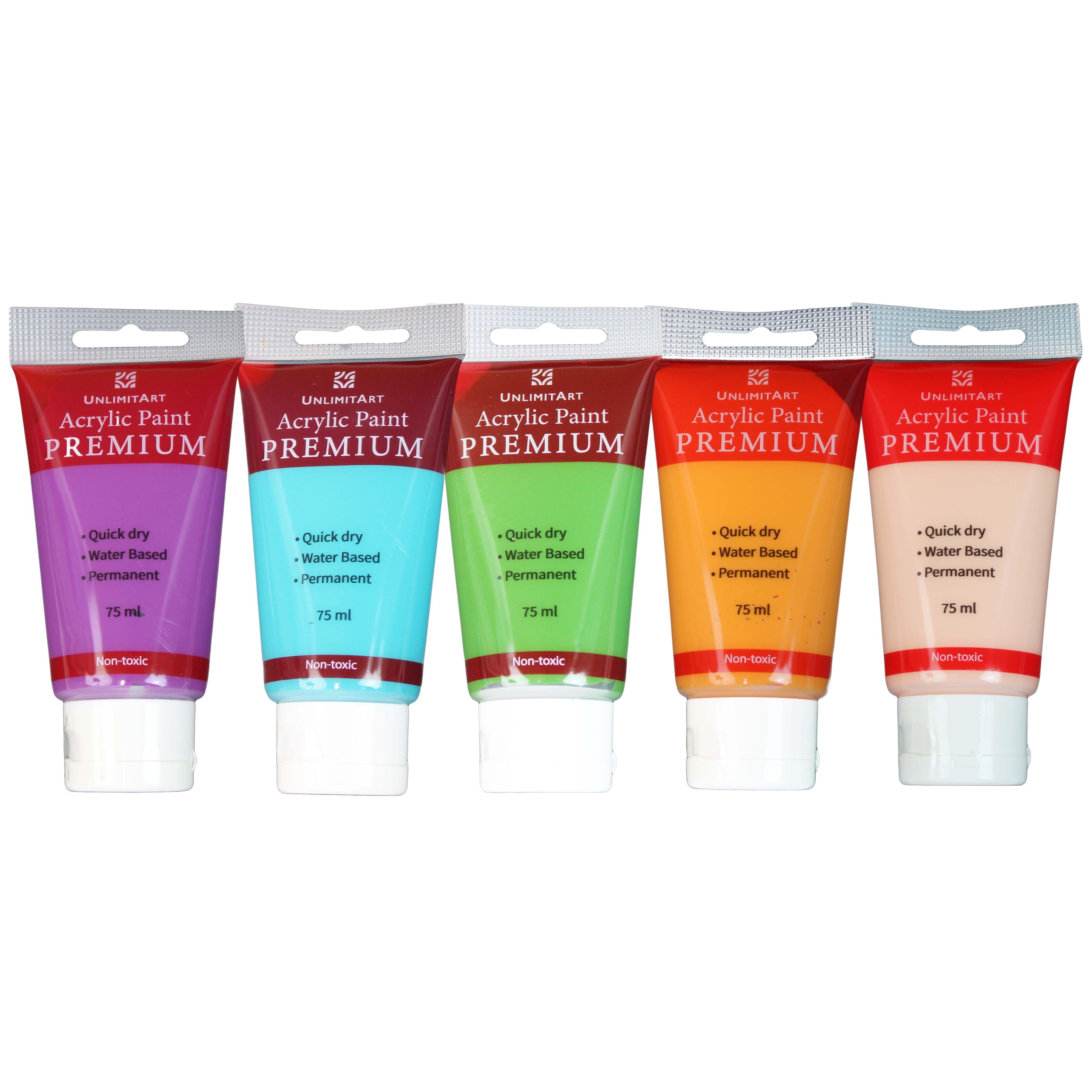 Artist Acrylic Premium Paint Secondary Colors 5pack – JRM Designs, Inc.