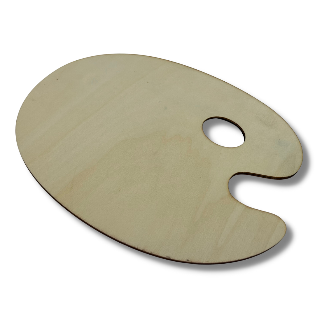 Wood Oval Artist Paint Palette – JRM Designs, Inc.